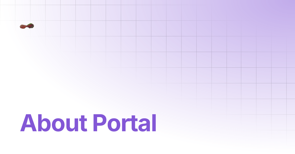 About Portal | Support Forum